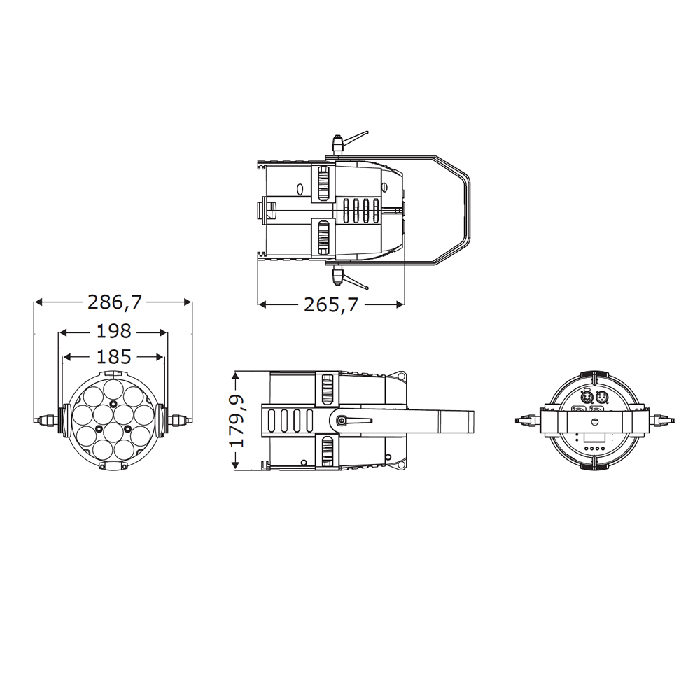 Martin RUSH PAR 2 RGBW Zoom | Equipment | Version 2