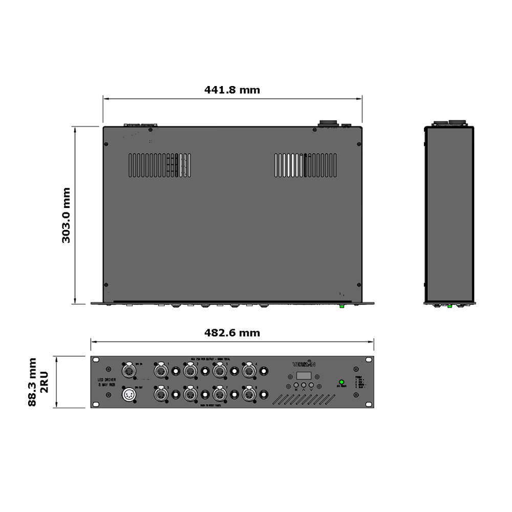 LED Driver RGB 8 Way | Equipment | Version 2